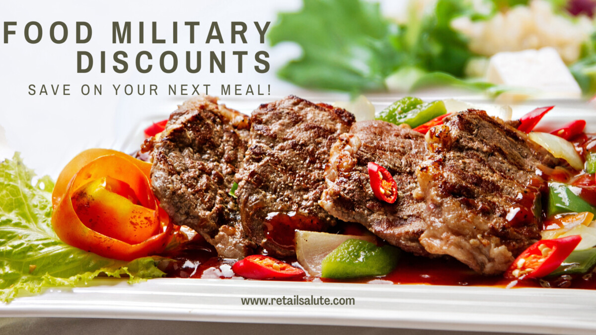 8 Restaurants with Military Discount – RETAIL SALUTE